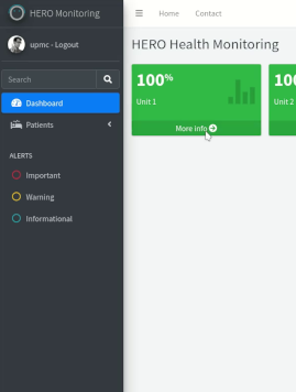 HERO Health Monitoring - heart respiration oximetry